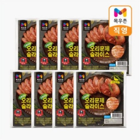 무항생제 인증 목우촌 흑마늘 훈제오리 180gX12팩 BEST 6 - GoodChoice